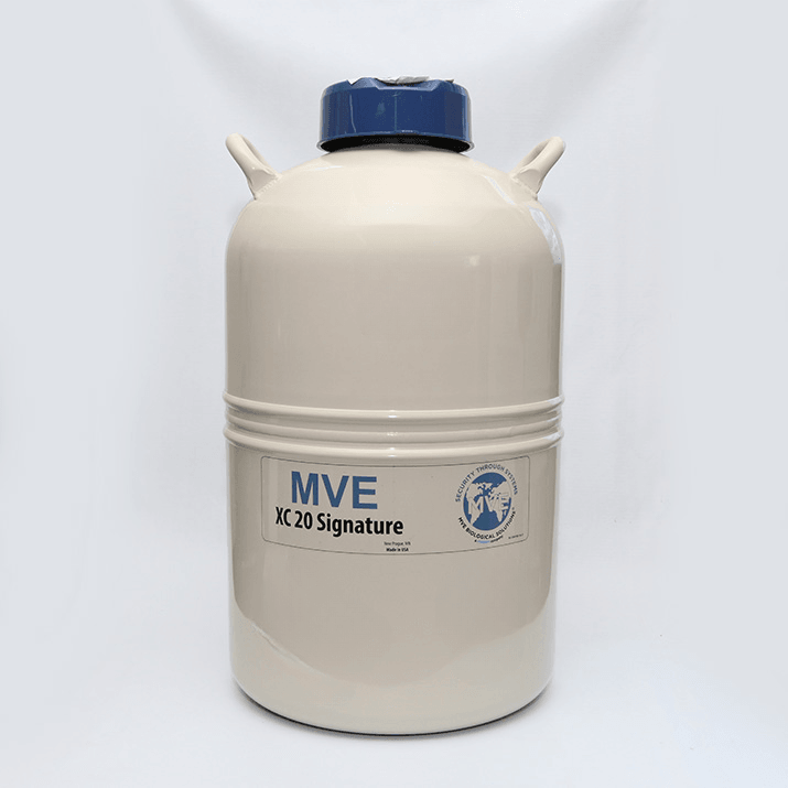 Botijão de nitrogênio MVE XC 20 Signature – Alta Genetics do Brasil